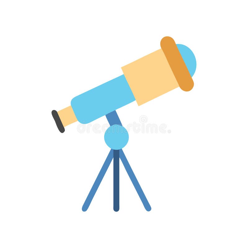 Icon for Educational Telescopes and Learning Stock Vector - Illustration of resource, knowledge ...