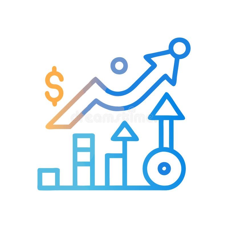 Icon for Effective Growth Strategies Stock Vector - Illustration of ...