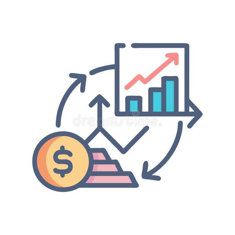 Icon for Effective Market Disruption Strategies Stock Vector ...