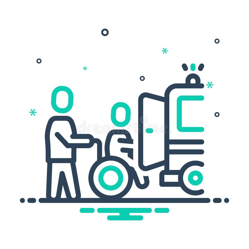 Mix Icon for Emergency, Exigency and Need Stock Vector - Illustration ...