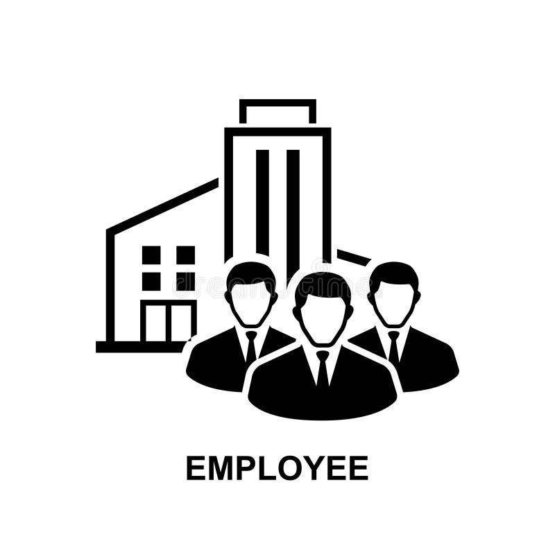 Employee Icon. Workers Team Icon Isolate on Background Stock Vector ...