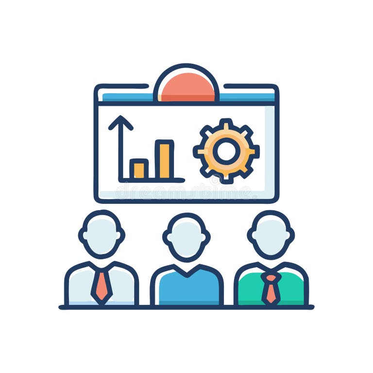 Icon for Employee Training Program Evaluation Stock Vector ...