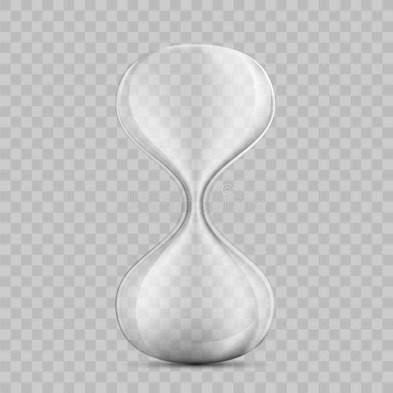 Empty Hourglass Simple Icon. Clipart Image Stock Vector - Illustration ...