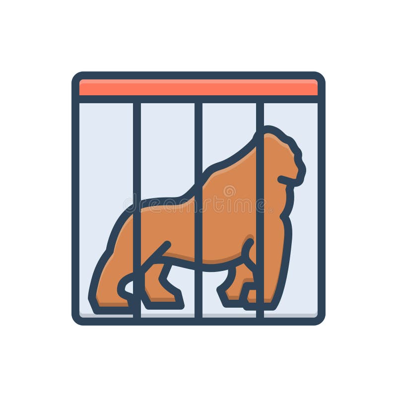 Color Illustration Icon for Endangered, Bear and Vulnerable Stock ...