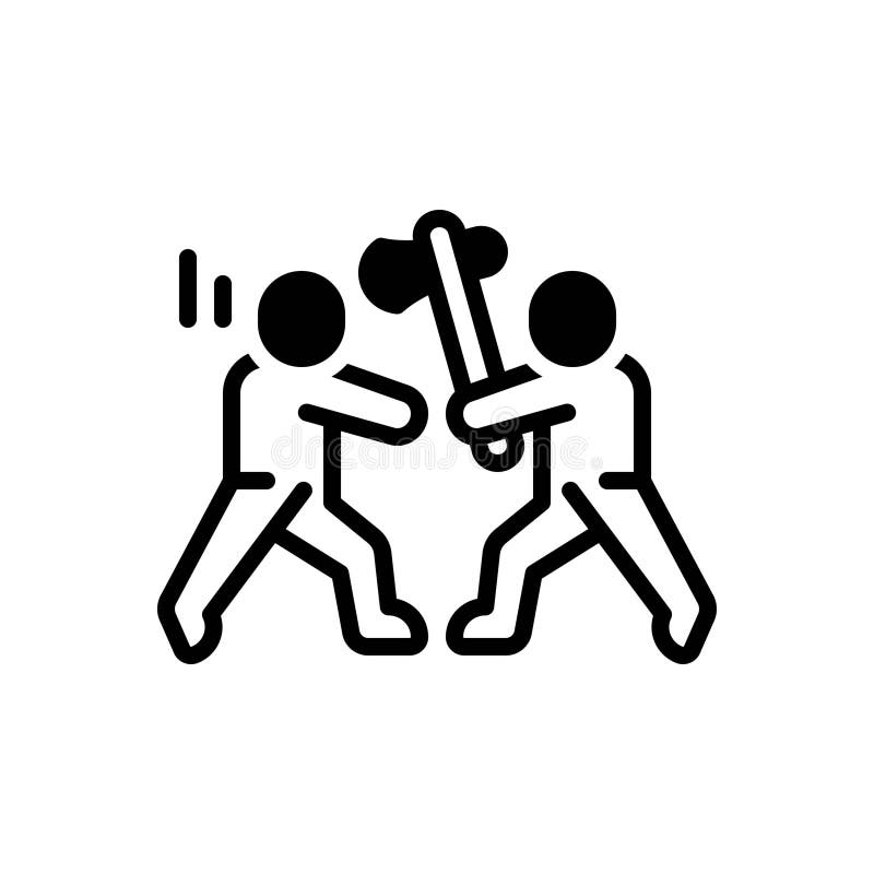 Silhouette Enemies Stock Illustrations – 622 Silhouette Enemies Stock ...