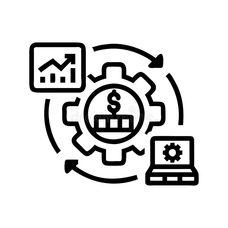 Icon for Enterprise Resource Planning Overview Stock Vector ...