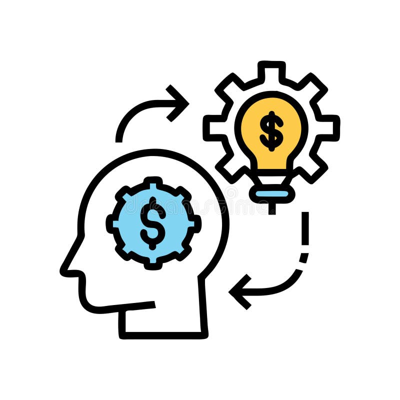 Icon for Entrepreneurial Mindset Development Stock Vector ...