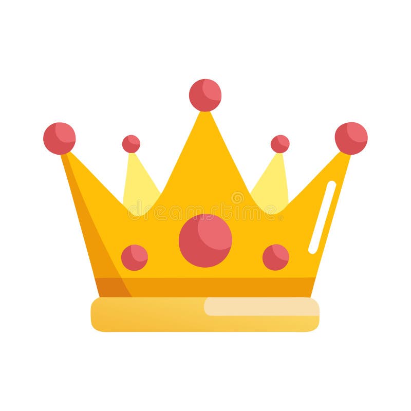 Icon of Epic Crown for Honor Stock Illustration - Illustration of ...