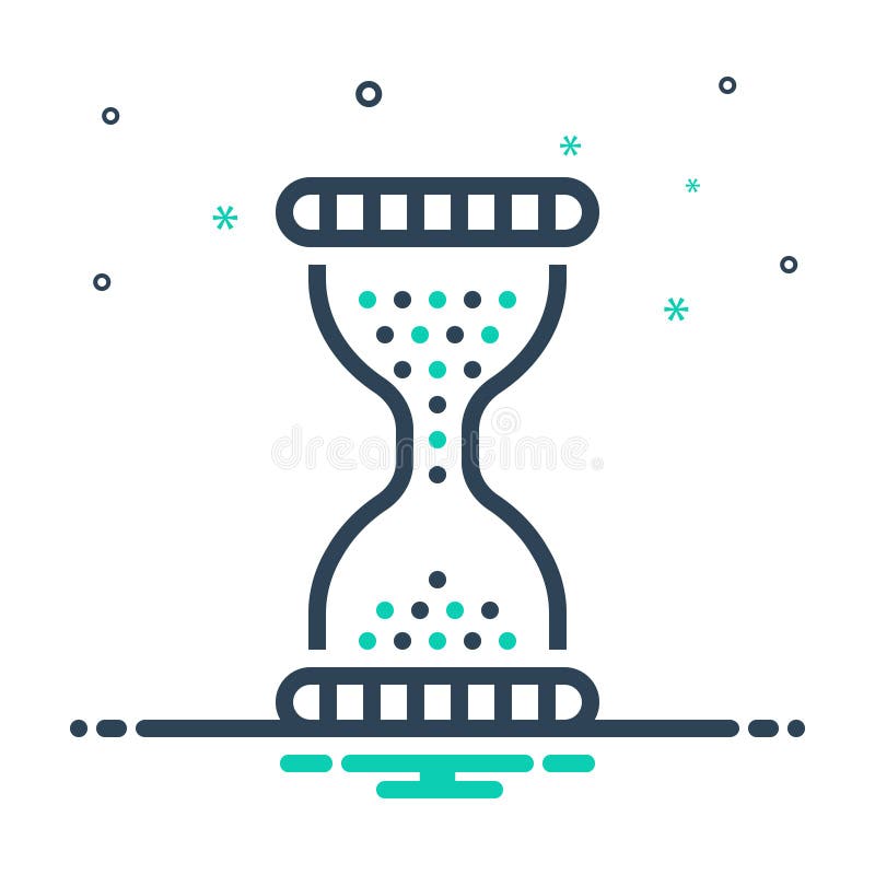 Mix Icon for Era, Epoch and Period Stock Vector - Illustration of days ...