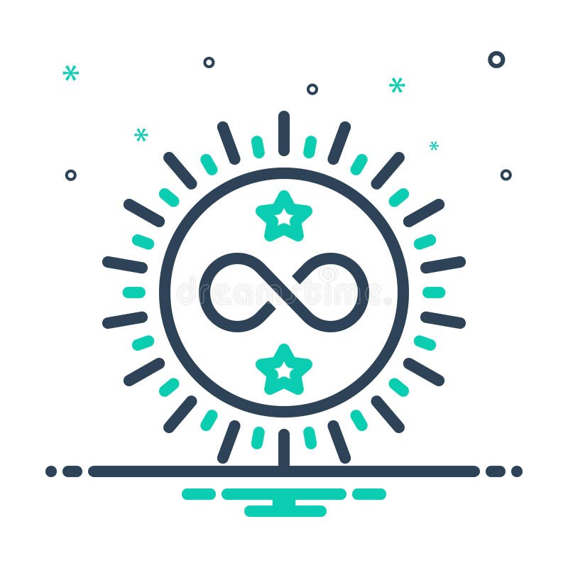 Eternal / Endless / Buddha Knot Symbol Stock Illustration ...