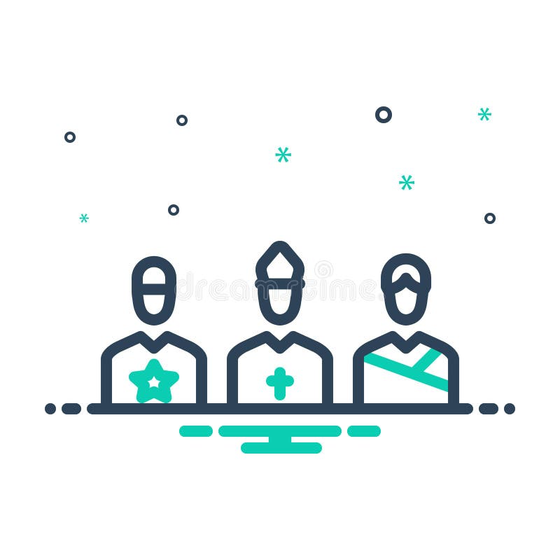 Mix Icon for Ethnic, Culture and People Stock Vector - Illustration of ...