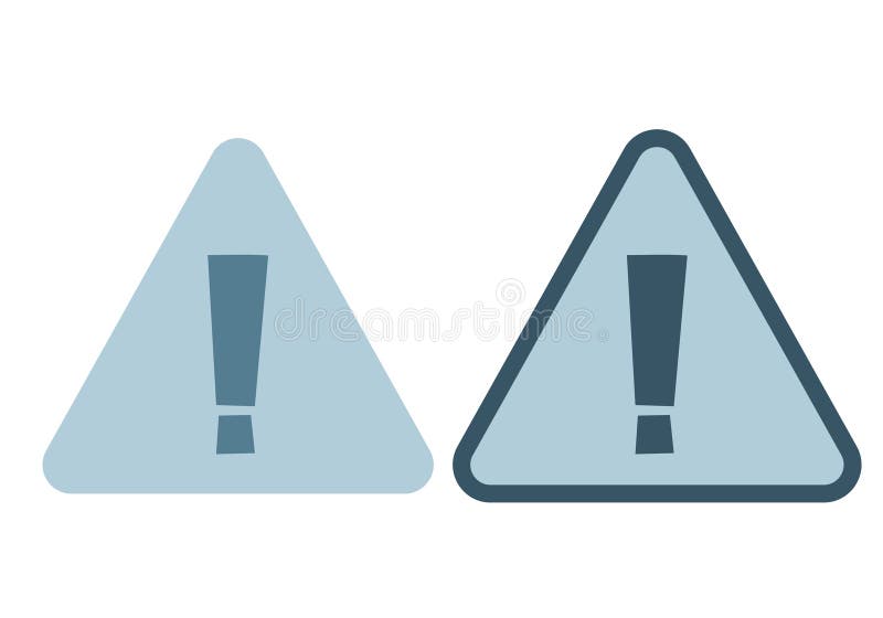 Exclamation Mark Speech Bubble Exclamation Stock Vector - Illustration ...