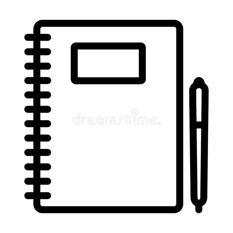 Exercise Book with Pen Icon Stock Vector - Illustration of icon, learn ... Exercise Book with Pen Icon Stock Vector - Illustration of icon, learn ...