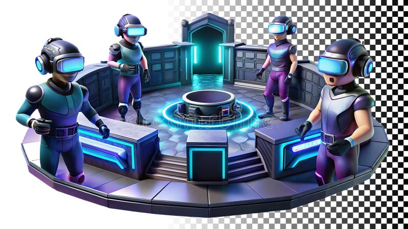 Futuristic Revolving Platform Icon, Tech Interaction Graphic Asset Png ...