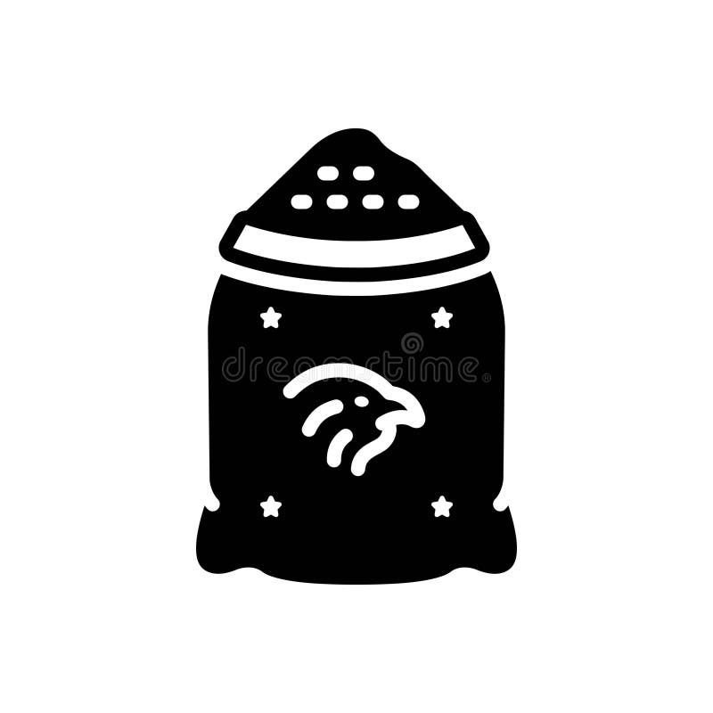 Black Solid Icon for Feeds, Barely and Stock Vector - Illustration of ...