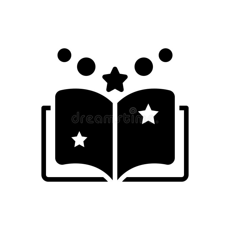 Mix Icon for Fiction, Novel and Myth Stock Vector - Illustration of ...