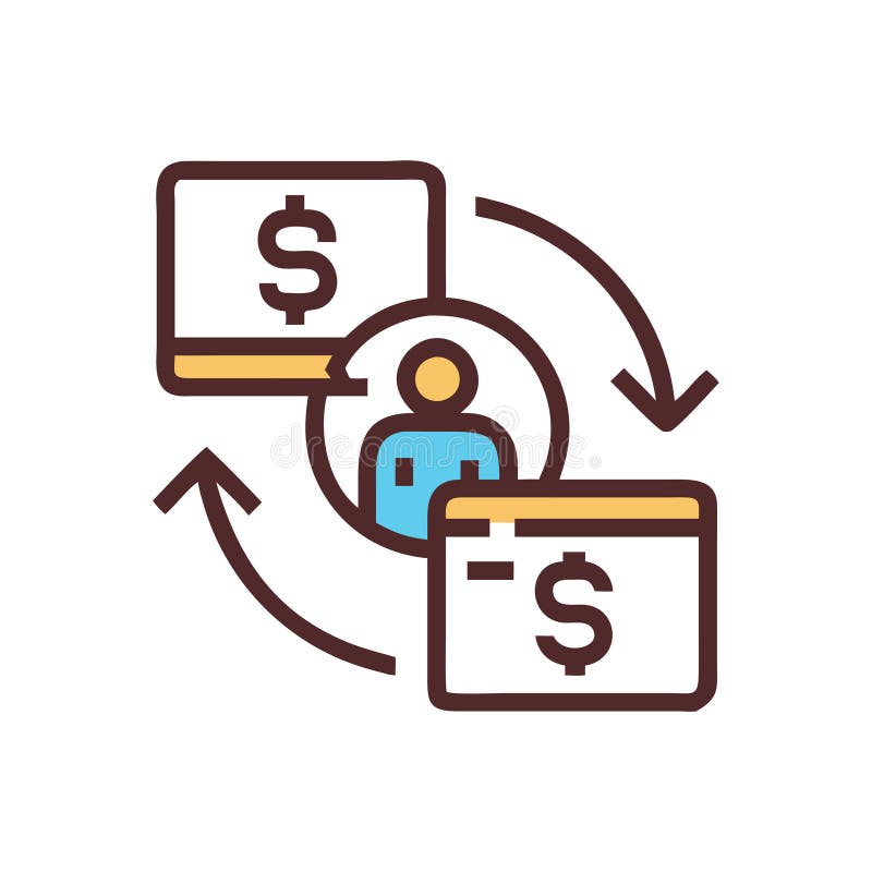 Icon for Financial Reconciliation Tools Stock Vector - Illustration of ...