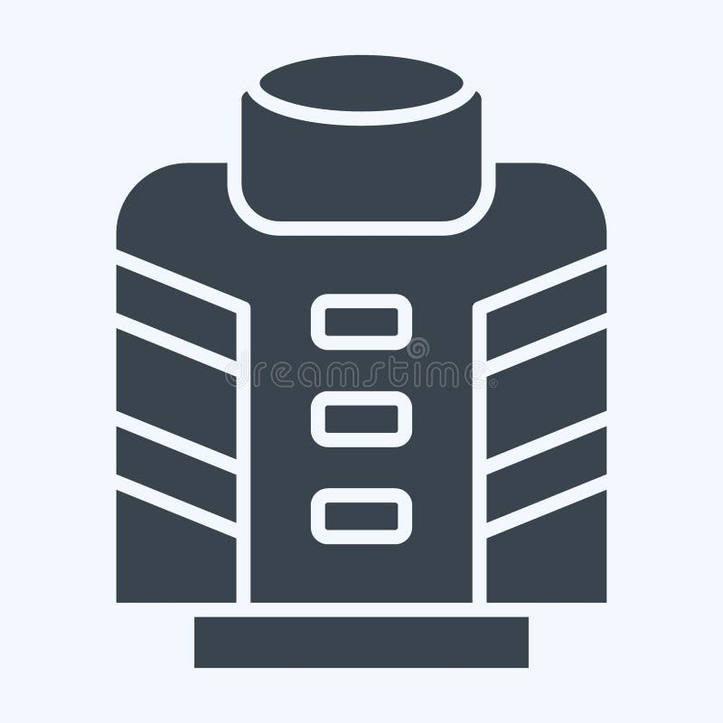 Icon Fireman. Related To Firefighter Symbol. Glyph Style. Simple Design ...