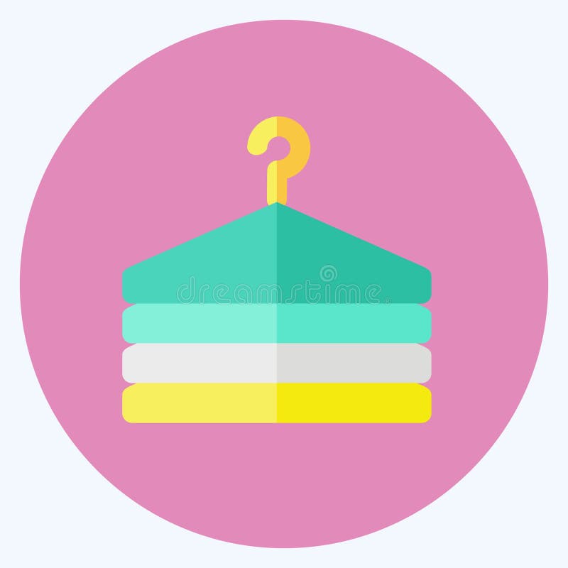 Icon Fitting Room. Suitable for Business Symbol. Long Shadow Style ...