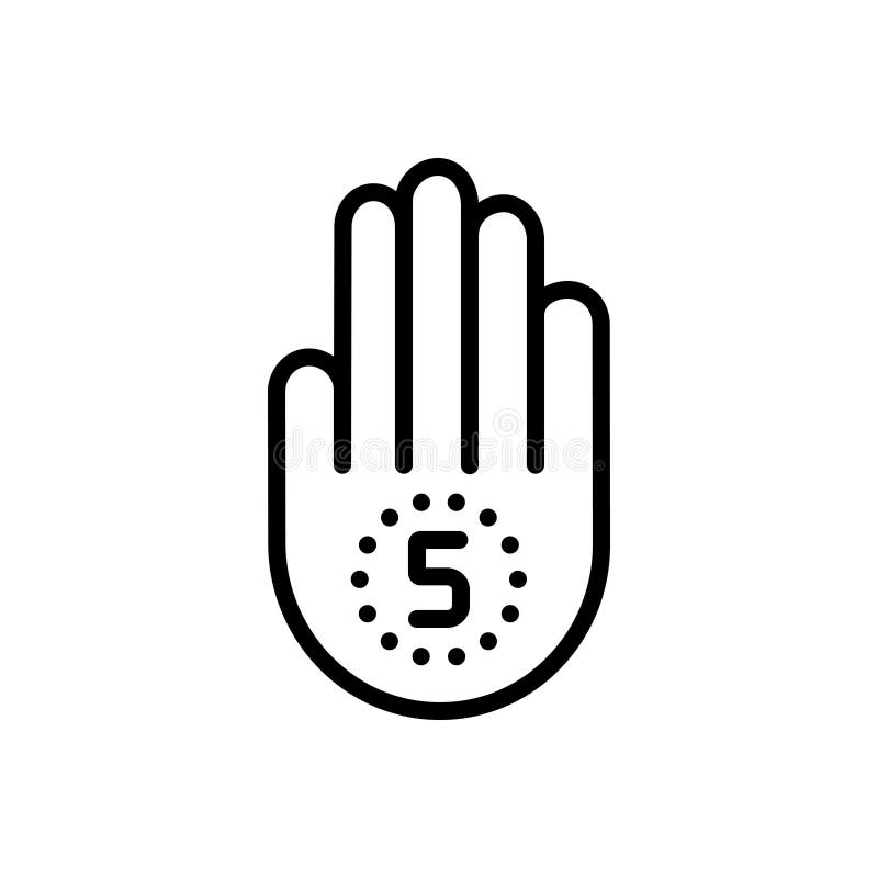 Fiver Stock Illustrations – 128 Fiver Stock Illustrations, Vectors ...