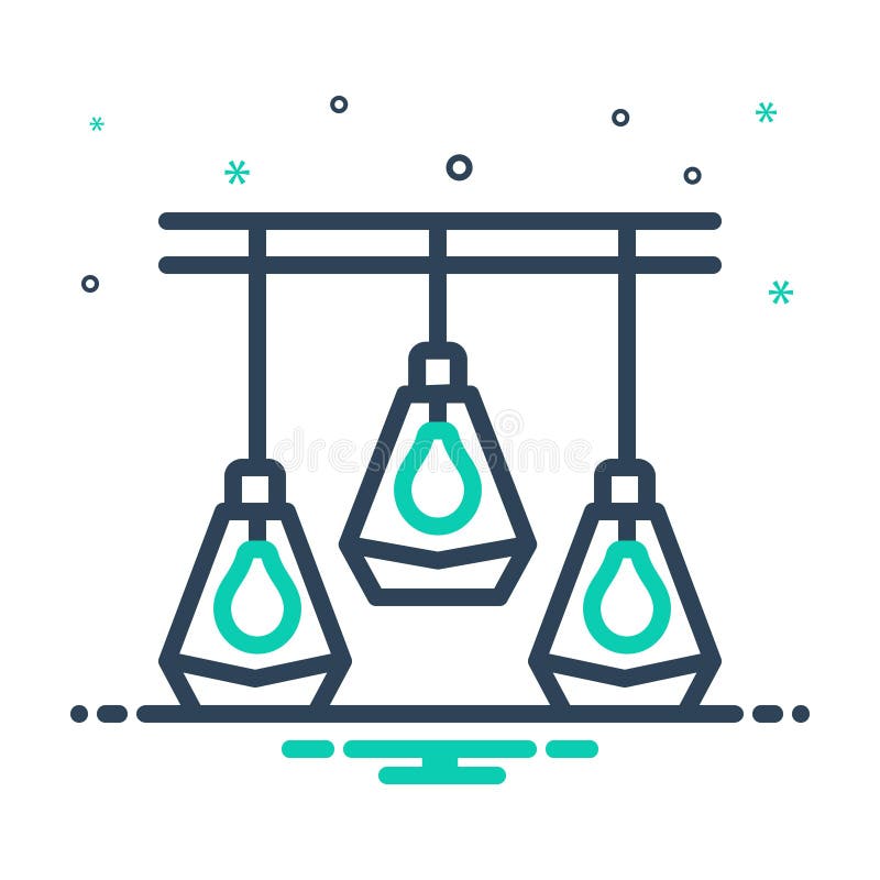 Mix Icon for Fixtures, Stability and Fastness Stock Vector ...
