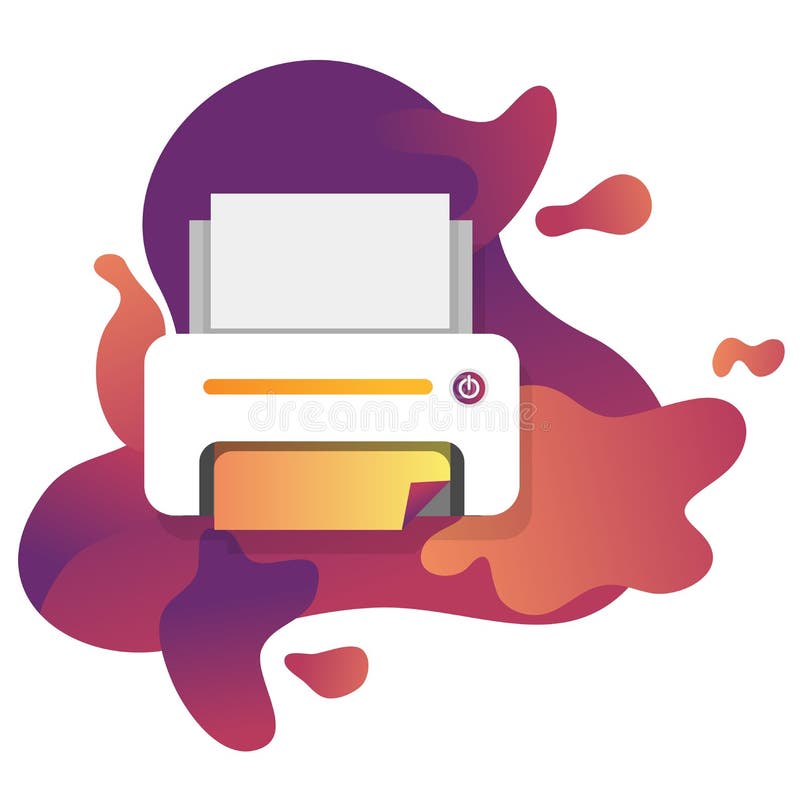 Shapes Printer Stock Illustrations – 669 Shapes Printer Stock ...