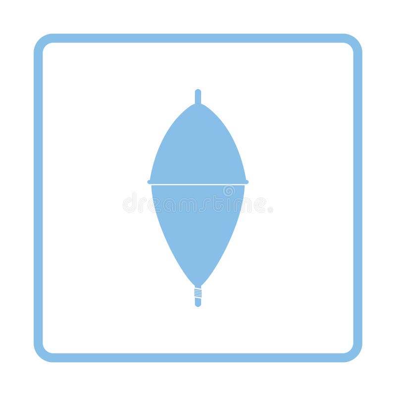 Icon of float stock vector. Illustration of bobber, quality - 124032491