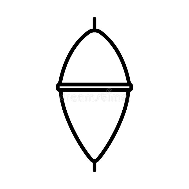 Icon of Float stock vector. Illustration of shape, black - 246293123