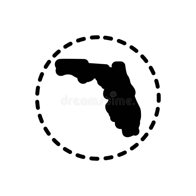 Floridamapblack Stock Illustrations – 1 Floridamapblack Stock ...