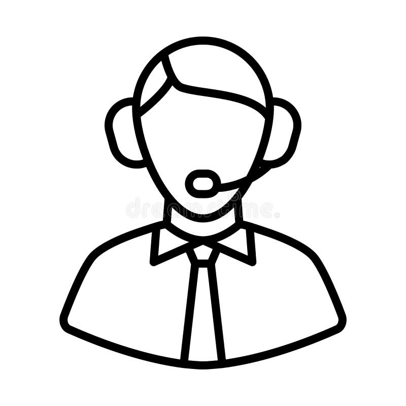 Icon of Football Commentator Stock Vector - Illustration of concept ...