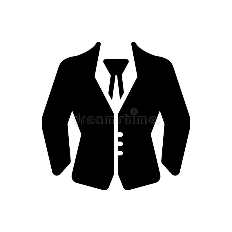 Mix Icon for Formal Wear, Uniform and Suit Stock Vector - Illustration ...