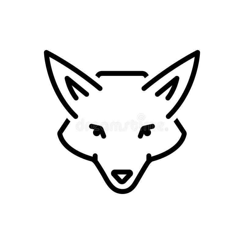 Fox Ear Stock Illustrations – 777 Fox Ear Stock Illustrations, Vectors ...
