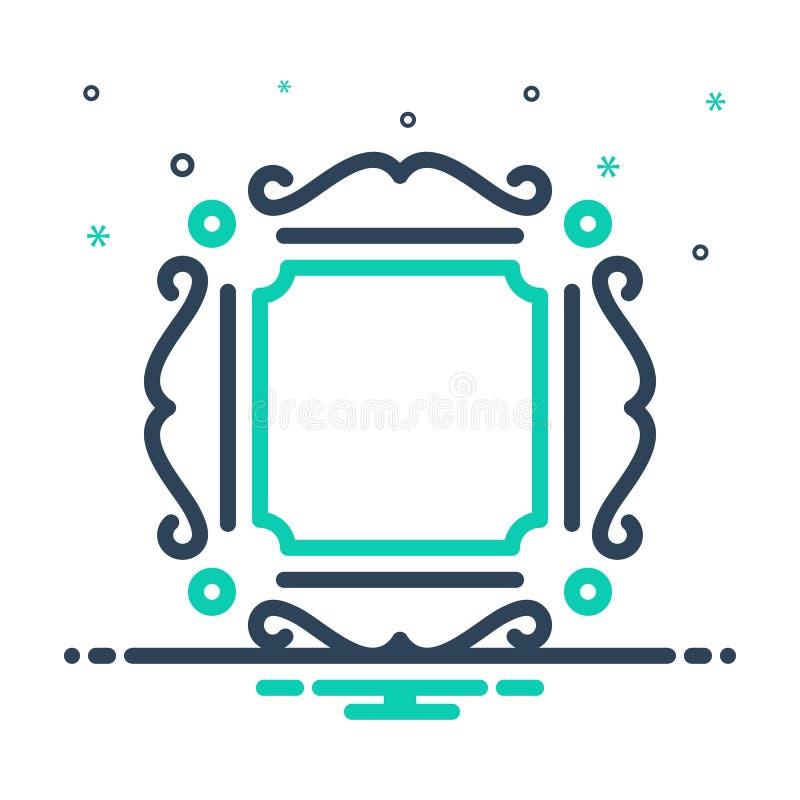 Mix Icon for Frame, Picture and Photo Stock Vector - Illustration of ...