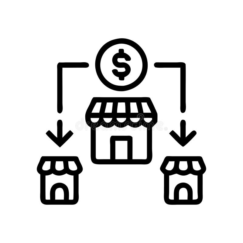 Icon for Franchise Management Stock Vector - Illustration of graphic ...