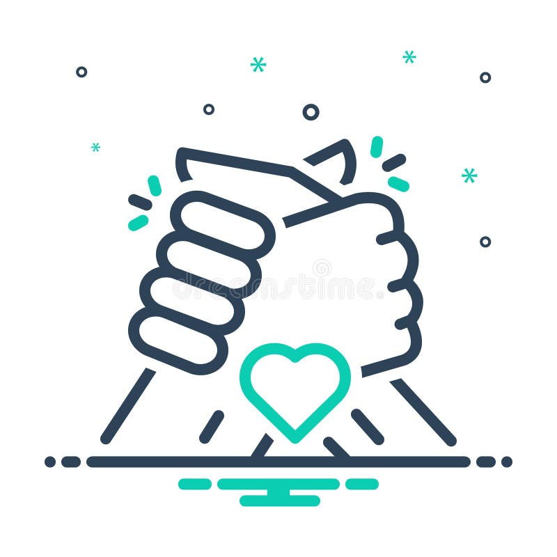 Friend, Buddy and Gay Line Icons. Friendship, Harmony and Friendly ...