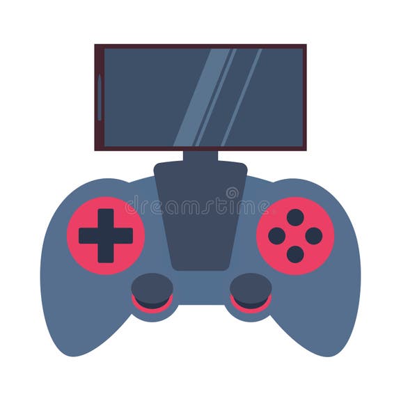 Icon of Gaming Controllers, Steering Wheels, Joysticks, and Handheld ...