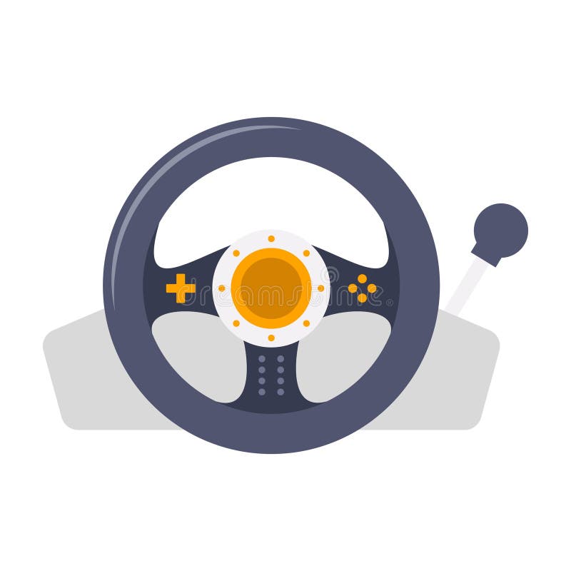 Icon of Gaming Controllers, Steering Wheels, Joysticks, and Handheld ...