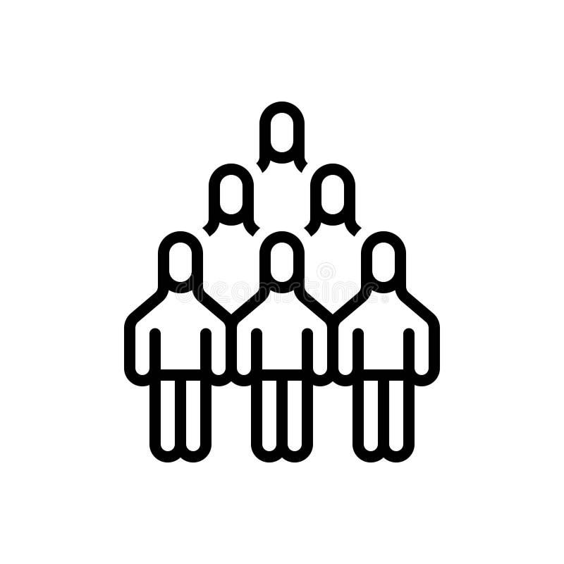 Crowd Gathering Icon Black Stock Illustrations – 411 Crowd Gathering ...
