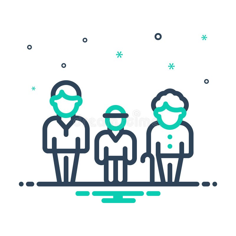 Age Mix Stock Illustrations – 271 Age Mix Stock Illustrations, Vectors ...