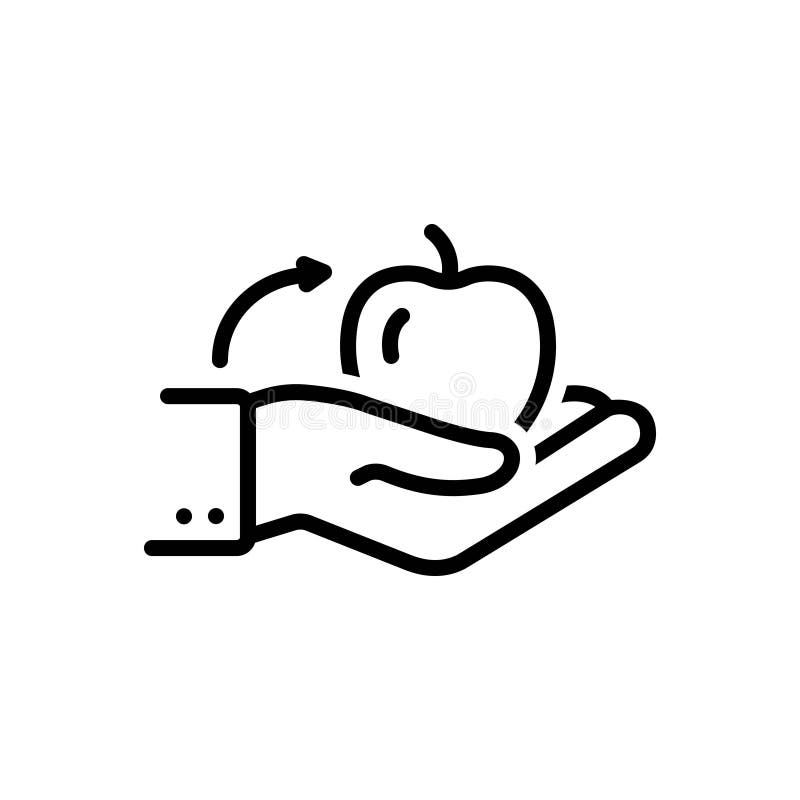 Man Gives a Hand for a Handshake. Businessman Stock Vector ...