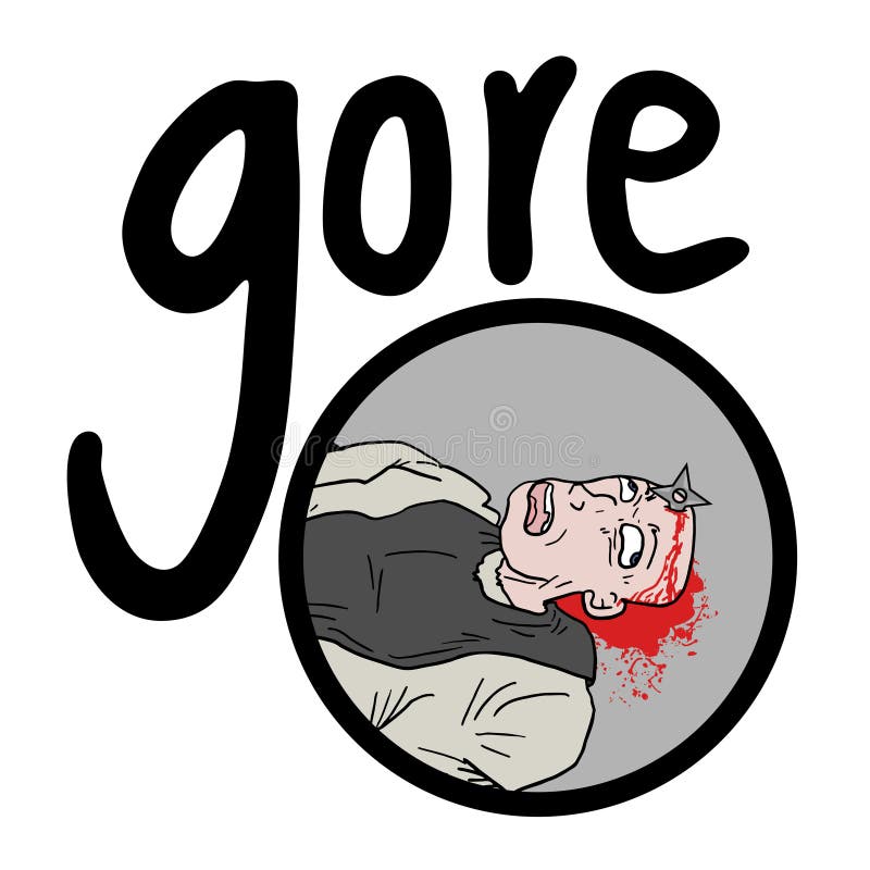 Color evil stock vector. Illustration of character, horns - 38258593