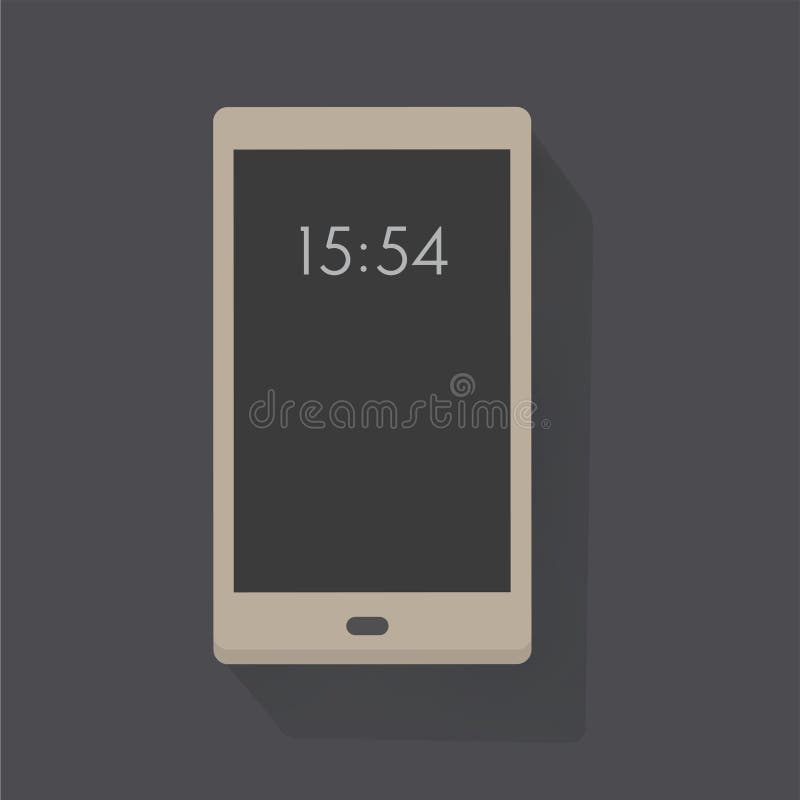 Icon Graphic Digital Device Smart Phone Vector Illustration Concept ...