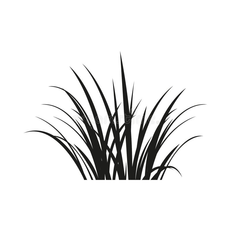 Icon of Grass. Simple Vector Illustration Stock Vector - Illustration ...