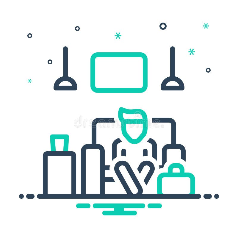 Mix Icon for Guests, Visitor and Guest Stock Vector - Illustration of ...