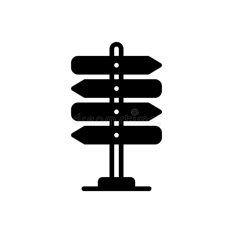Guideline Icon. Simple Element From Regulation Collection. Filled ...