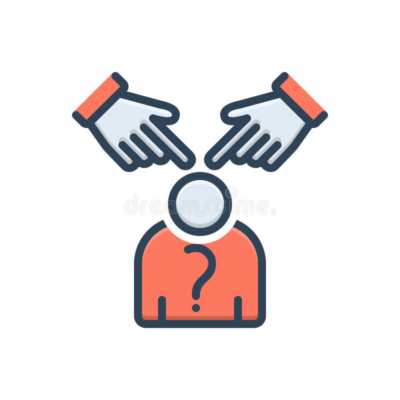 Guilty Delinquent Awkward Blameworthy Stock Illustrations – 4 Guilty ...