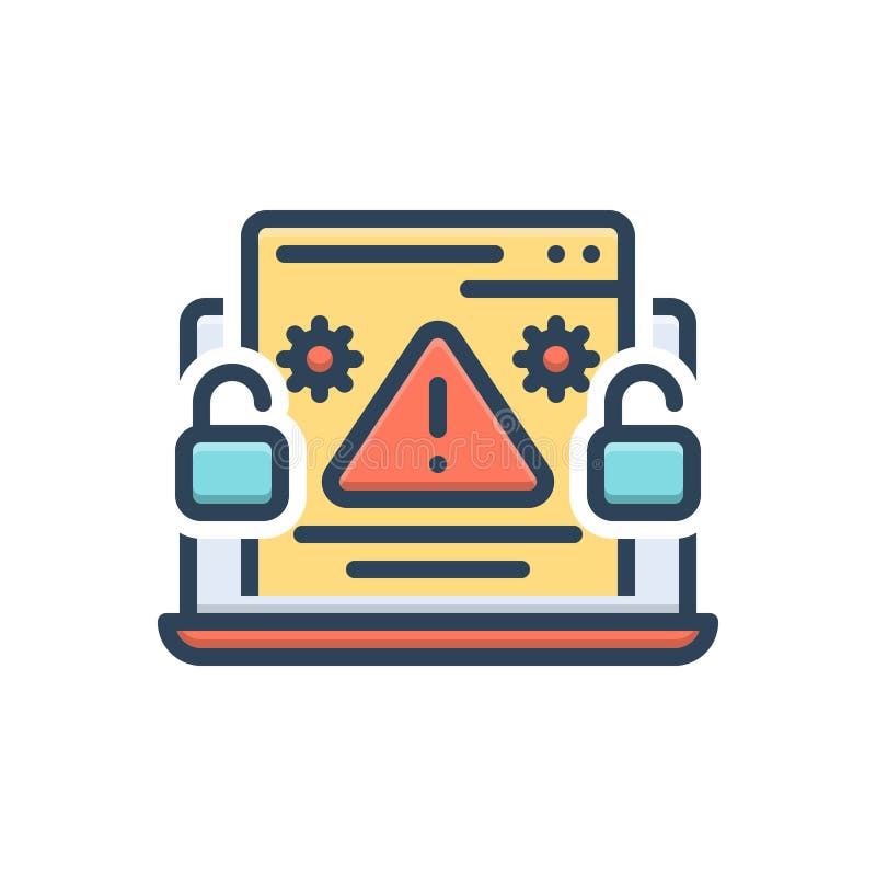 Hack Warning Stock Illustrations – 5,054 Hack Warning Stock ...