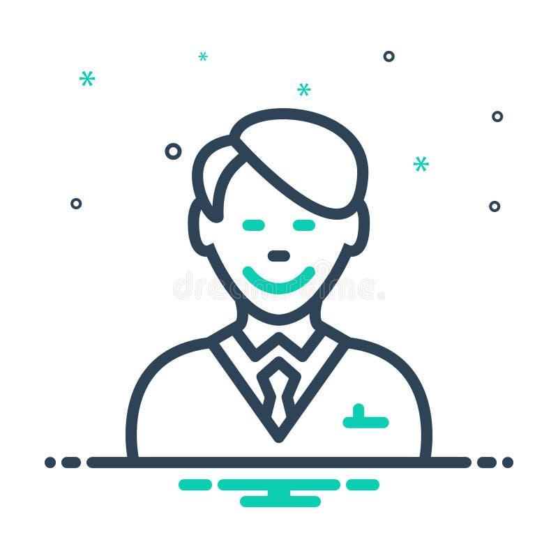 Mix Icon for Happy Client, Client and Customer Stock Vector ...