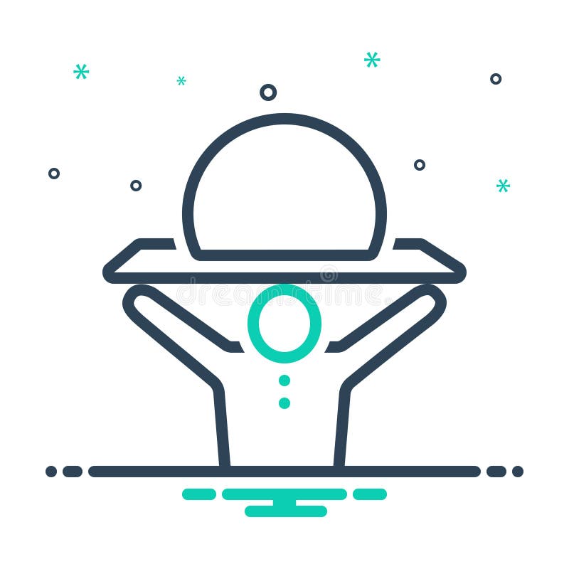 Mix Icon for Heavily, Burden and Load Stock Vector - Illustration of ...