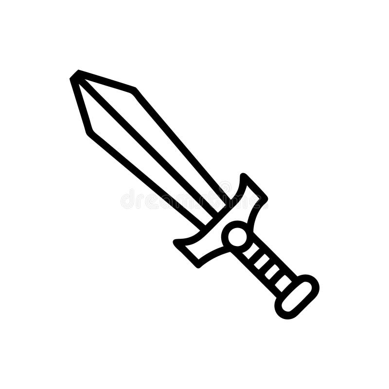 Icon of Hero S Blade for Epic Battles Stock Vector - Illustration of ...